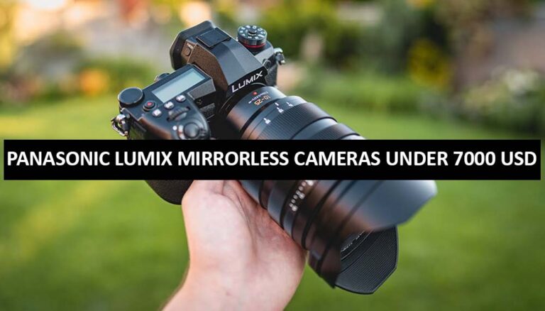 Panasonic Lumix Mirrorless Cameras Under 7000 Dollars in USA ...